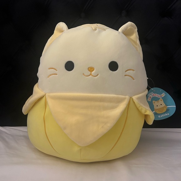 Squishmallows | Toys | Squishmallow Yellow Cat 2 Katinka Plush Toy ...